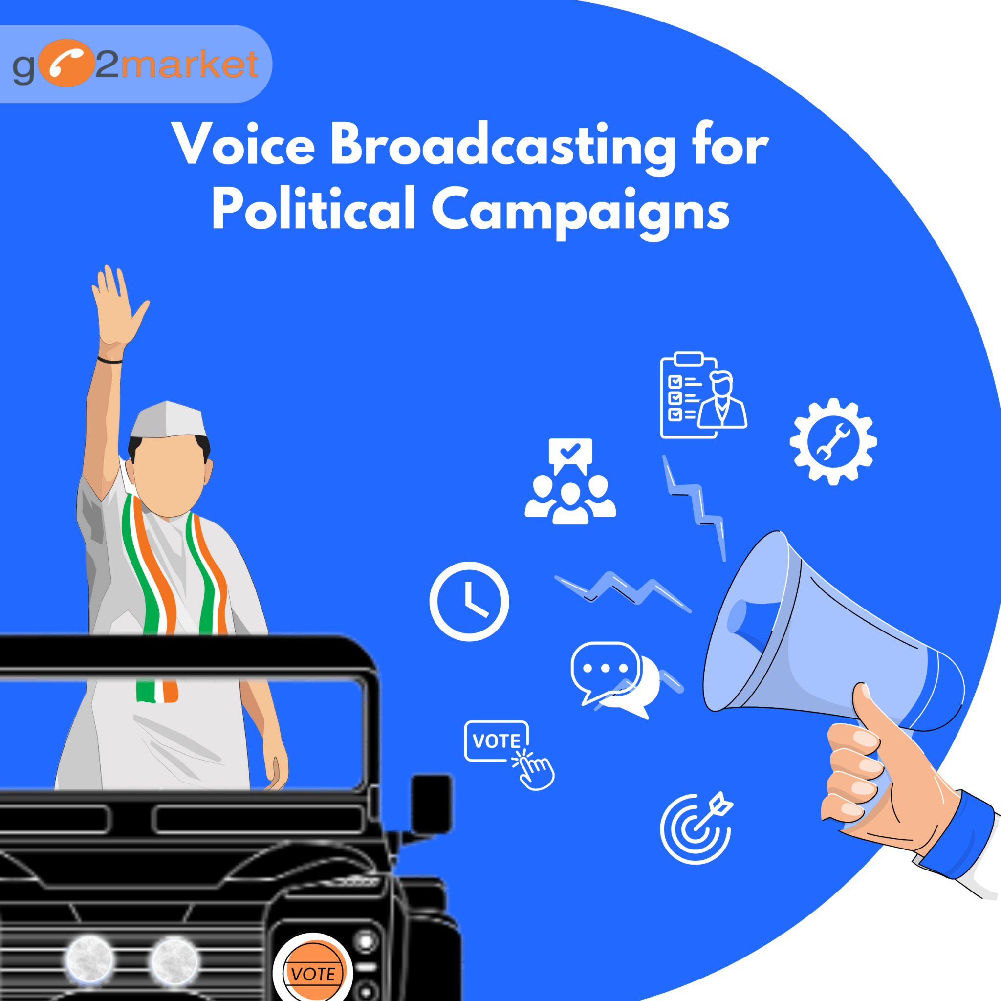 Voice Broadcasting for Political Campaigns: How It Can Help You Win